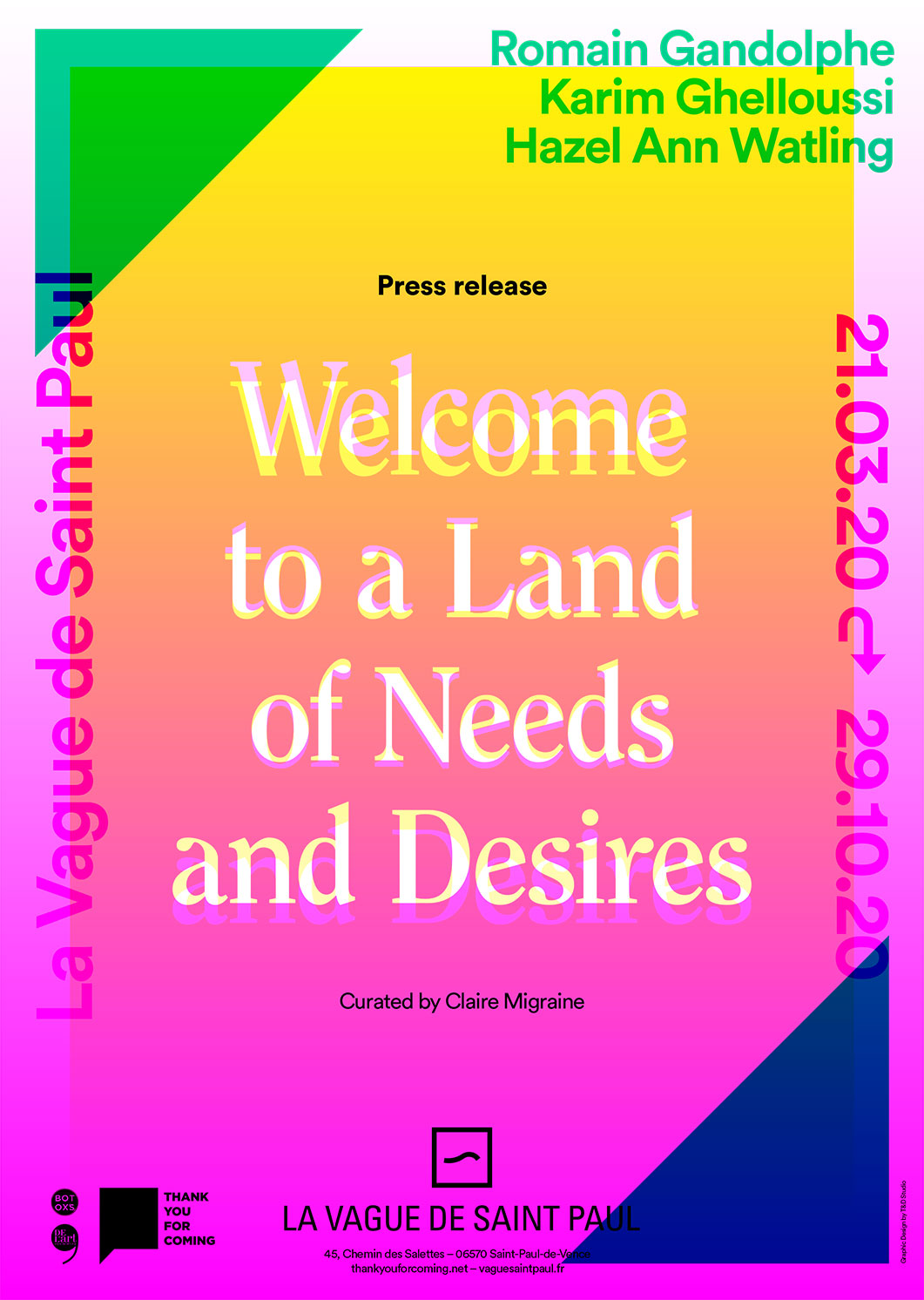 Welcome to a land of needs and desires - Hôtel La Vague de Saint Paul